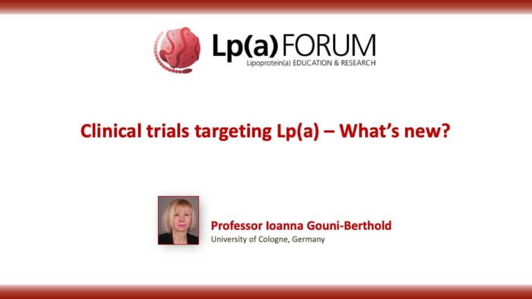 The Lp(a) Forum: Lipoprotein(a) Education and Research - Lp(a) Forum